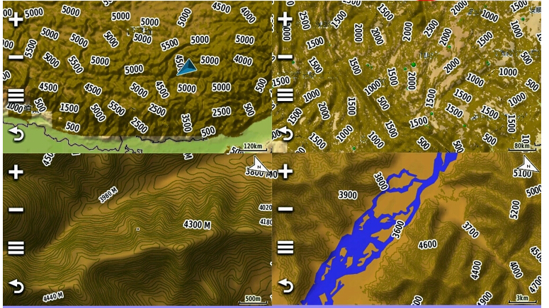 garmin佳明全国城市详图+3DEM高程图+20米等高线，66 67飞耐时系列户外导航神图卡-GPS导航软件-淘宝好物网