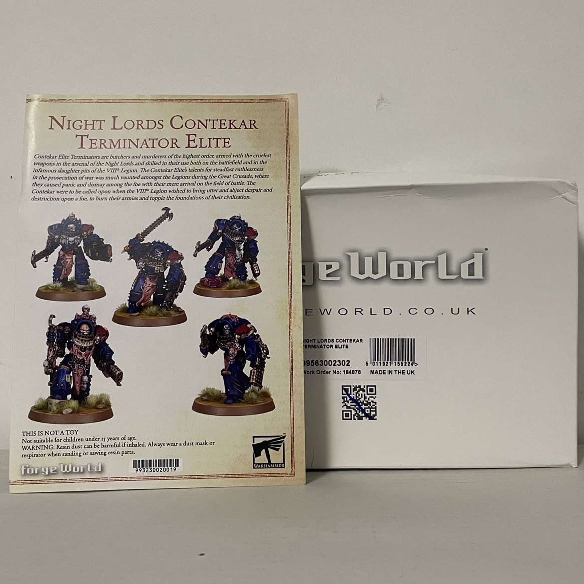 fw 战锤40K 午夜领主 Night Lords Contekar Terminator Elite-Taobao Singapore
