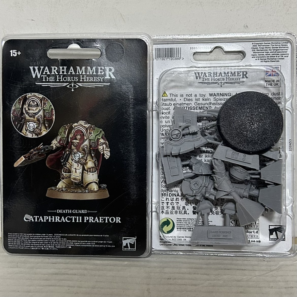 fw 戰錘40K 死亡守衛 Death Guard Legion Cataphractii Praetor