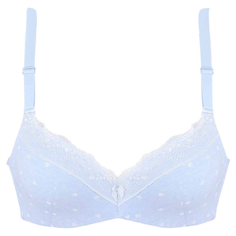[USD 31.04] Yilanfen lace girl bra development period thin students ...