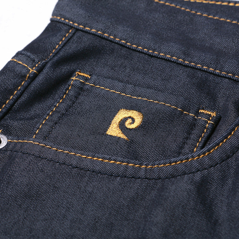 Купить Джинсы мужские 皮尔卡丹牛仔裤男正品直筒修身弹力青年春季韩版休闲裤子潮款长裤 Pierre Cardin ...