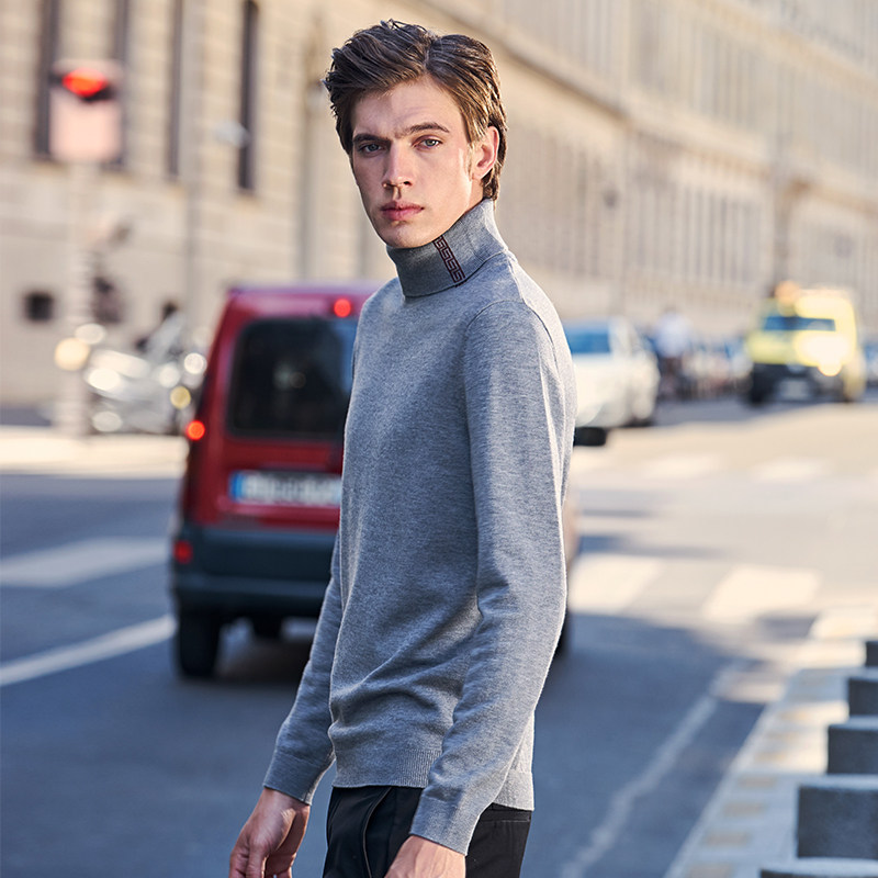 Mr cloth long sleeve T-shirt machine washable cardigan fashion high ...