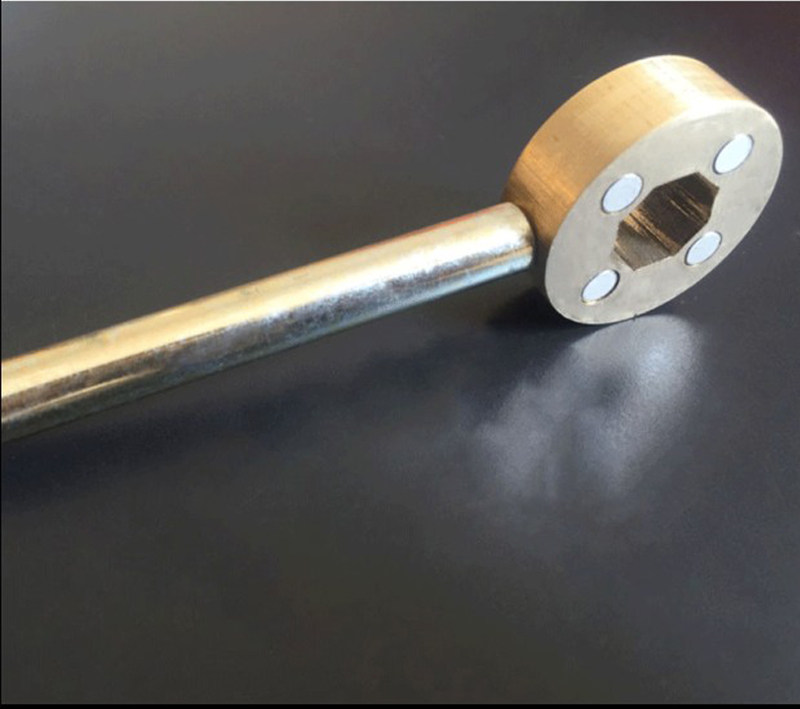 [USD 9.82] Octagonal Valve Key Magnetic Lock Valve Key Tap Water Valve ...
