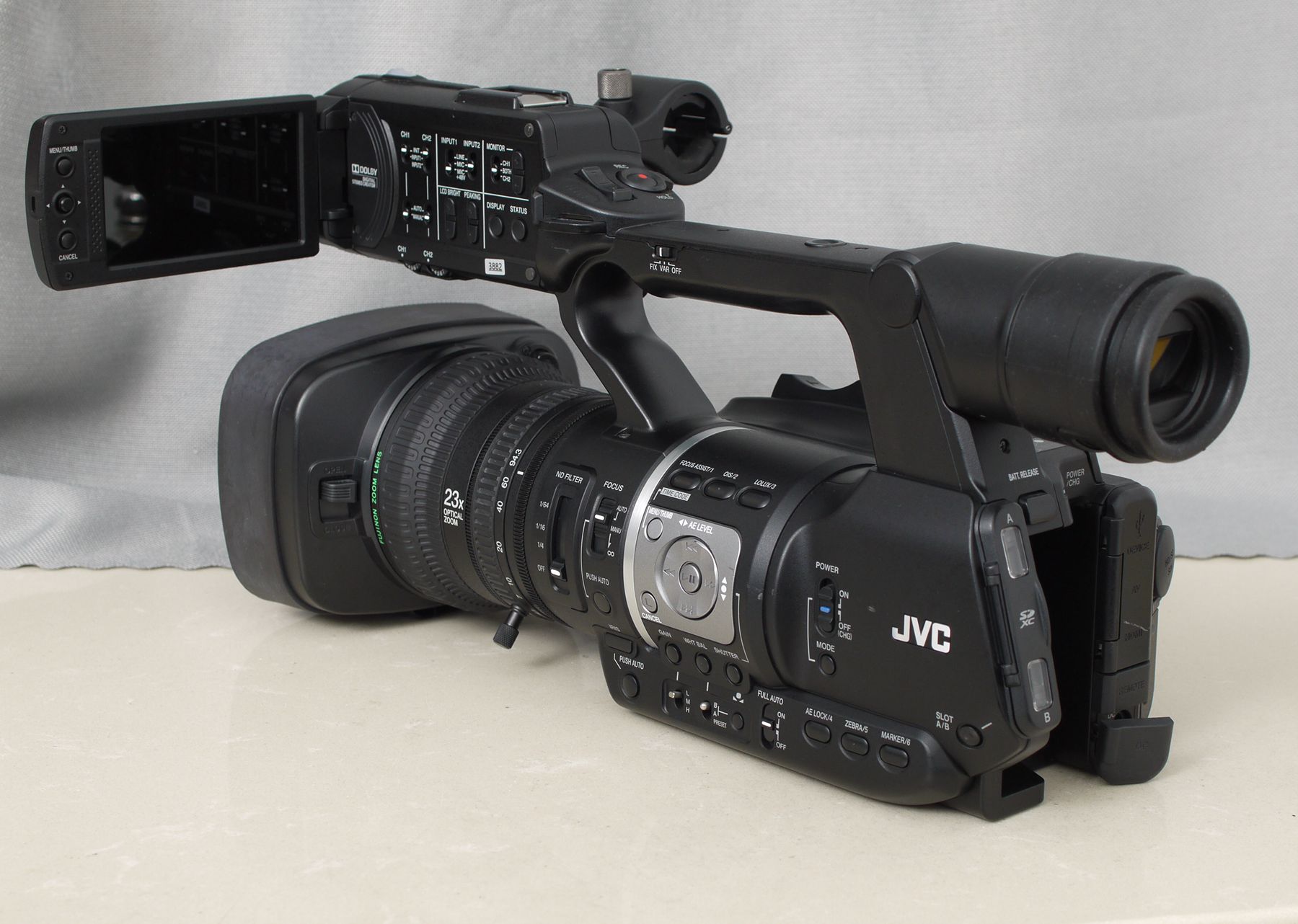 HIFIDIY论坛-JVC GY-HM610K 高清数码摄像机 专业级 带SDI HDMI输出 - Powered by Discuz!