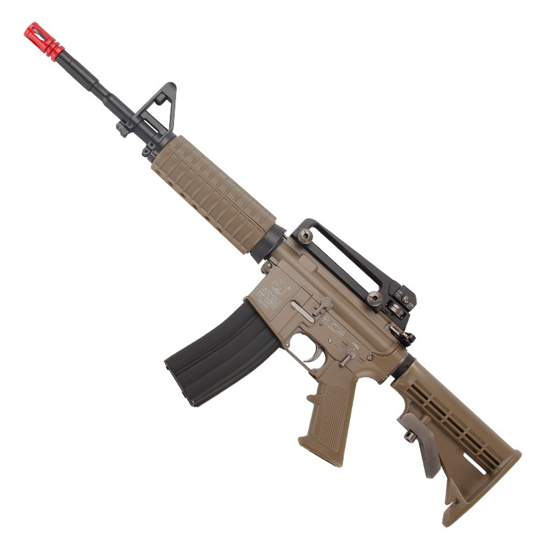 1:2.05 assault step M4a1 gun model all-metal disassembly alloy military ...