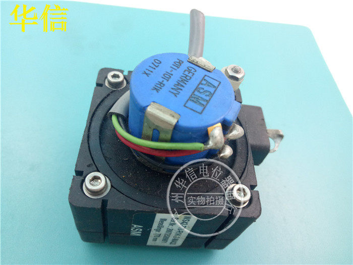 Used ASM POT-10T-R1K WS42-770-R1K-2-MAQ3 cable multi-turn potentiometer