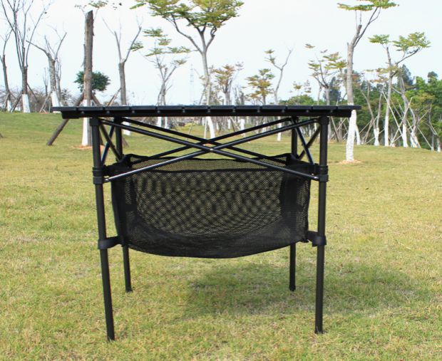 Outdoor portable folding table Aluminum table Leisure square table ...
