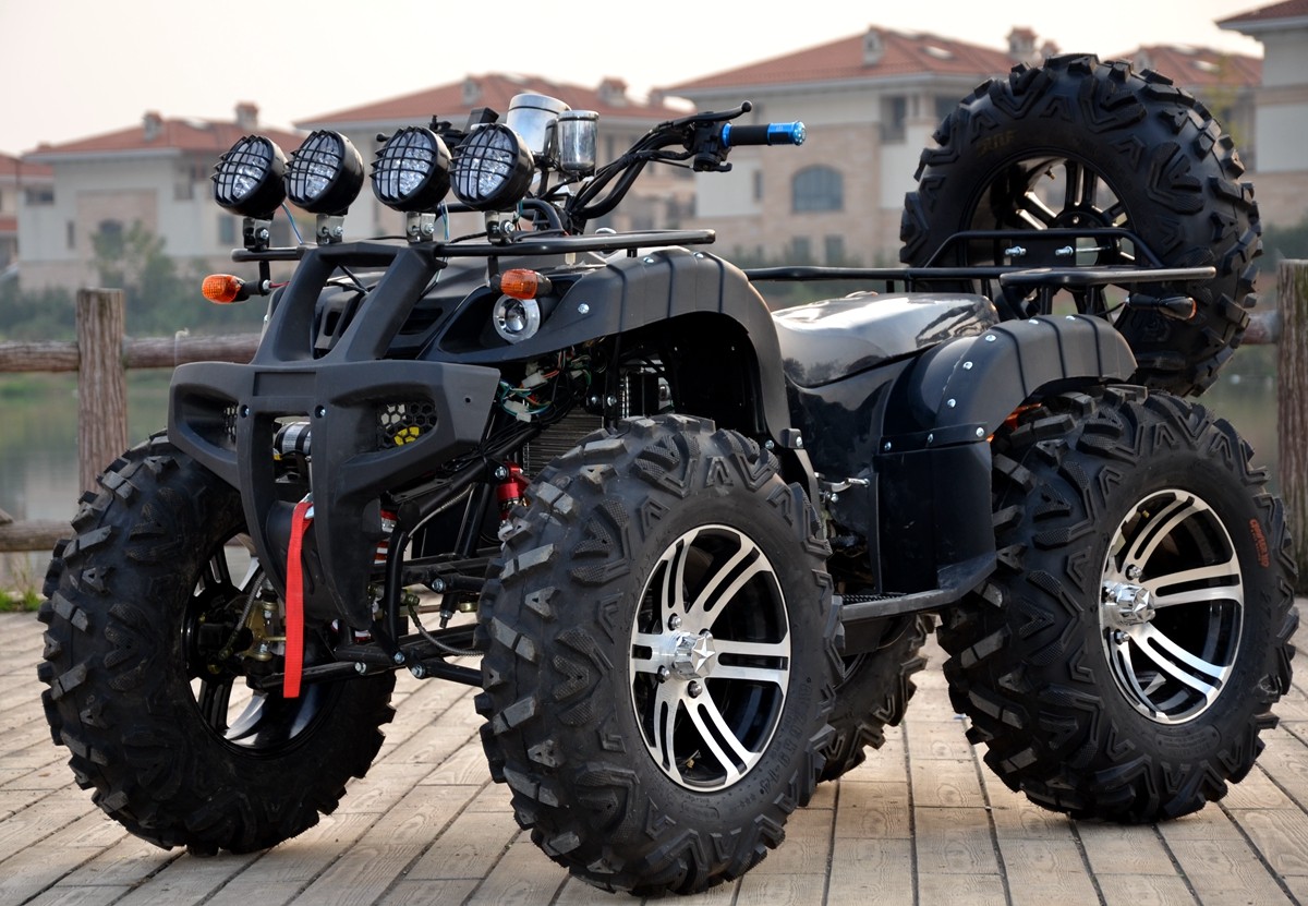 Zongshen big and small bull ATV four-wheel motorcycle shaft drive all ...