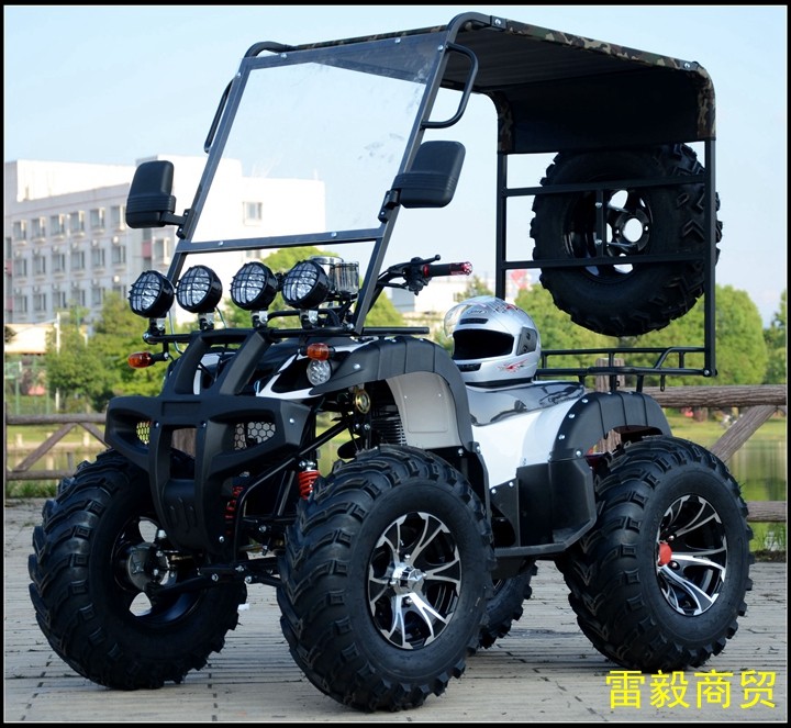 Zongshen big and small bull ATV four-wheel motorcycle shaft drive all ...
