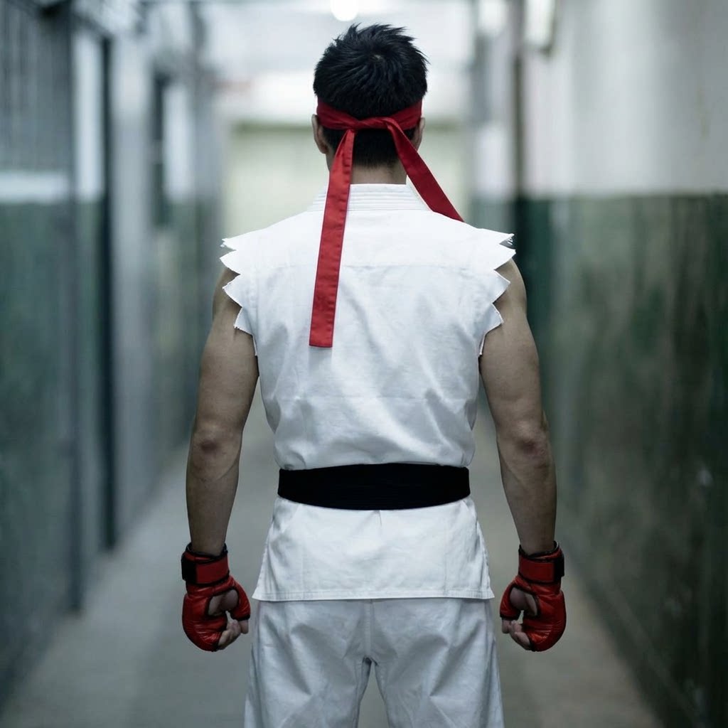 🔥街头霸王动漫服装 cosplay大揭秘！Ryu/Ken空手道服表演套装，让你一秒变身格斗高手！🔥-COSPLAY配件-淘宝好物网