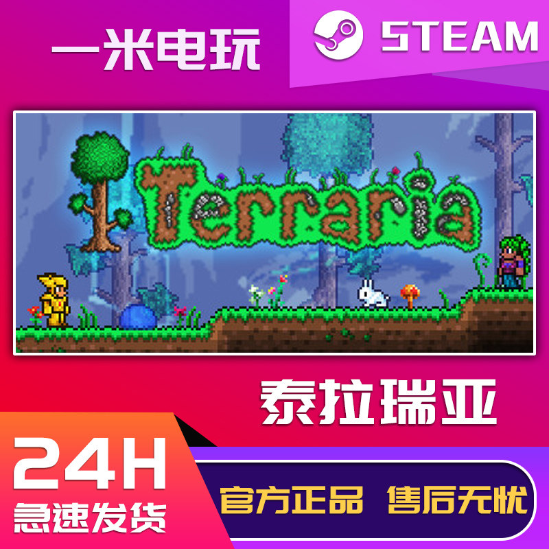 泰拉瑞亚steam Terraria STEAM正版 PC国区 泰拉瑞亚激活码 cdk
