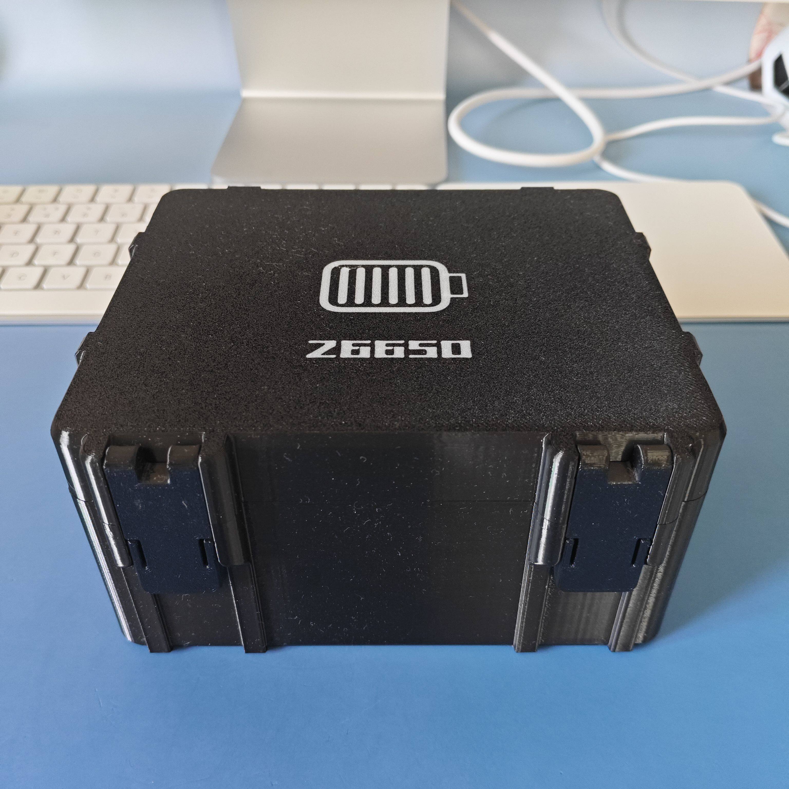 20 sections 26650 battery storage box: 🔋 Your portable power station ...