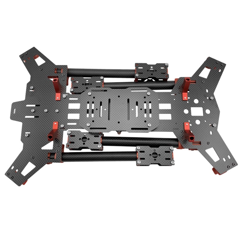 INNLOI H4 680mm Drone Fold Frame Cross Folding Carbon Fiber Quadcopter ...