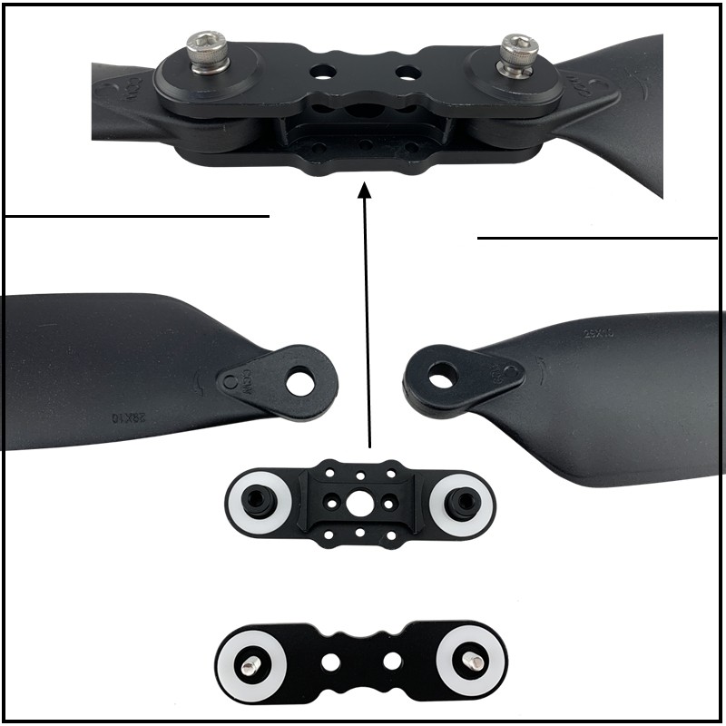 INNLOI DIY 30 Inch Folding Propeller 3010 Carbon Nylon Propeller 30*10 ...