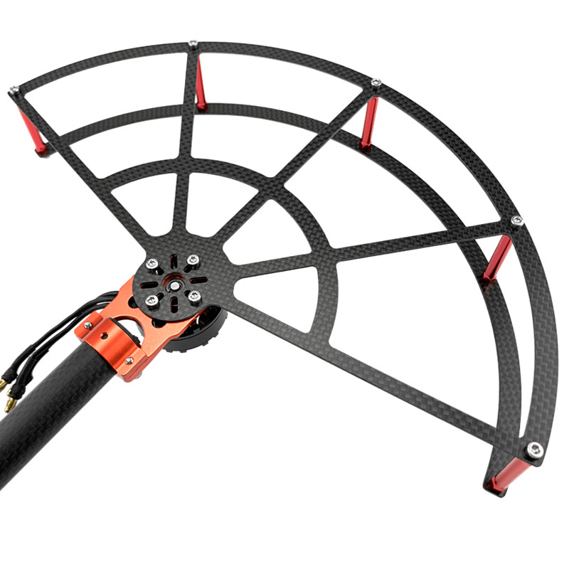 INNLOI DIY 10 inch drone propeller guard carbon fiber anti-collision ...