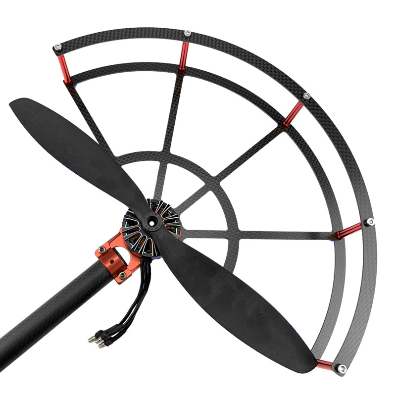 INNLOI DIY 10 inch drone propeller guard carbon fiber anti-collision ...
