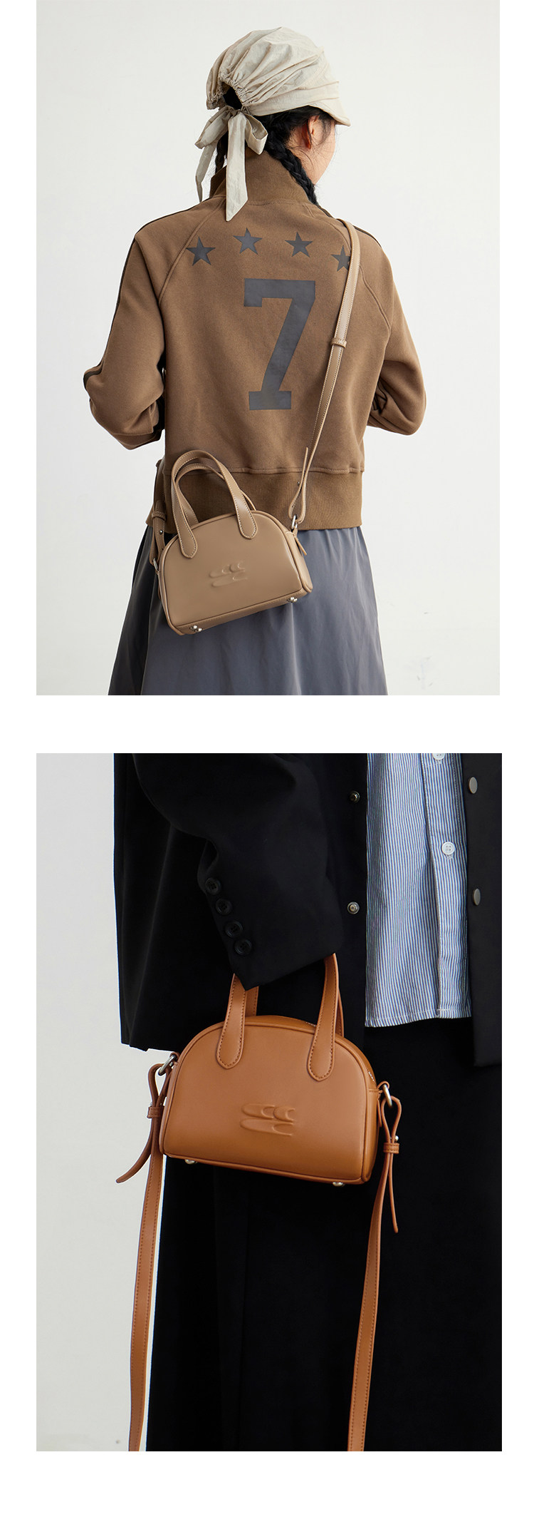 【小号】CryingCenter 经典3C LOGO mini波士顿包 哭喊中心 - Crying center哭喊中心旗舰店