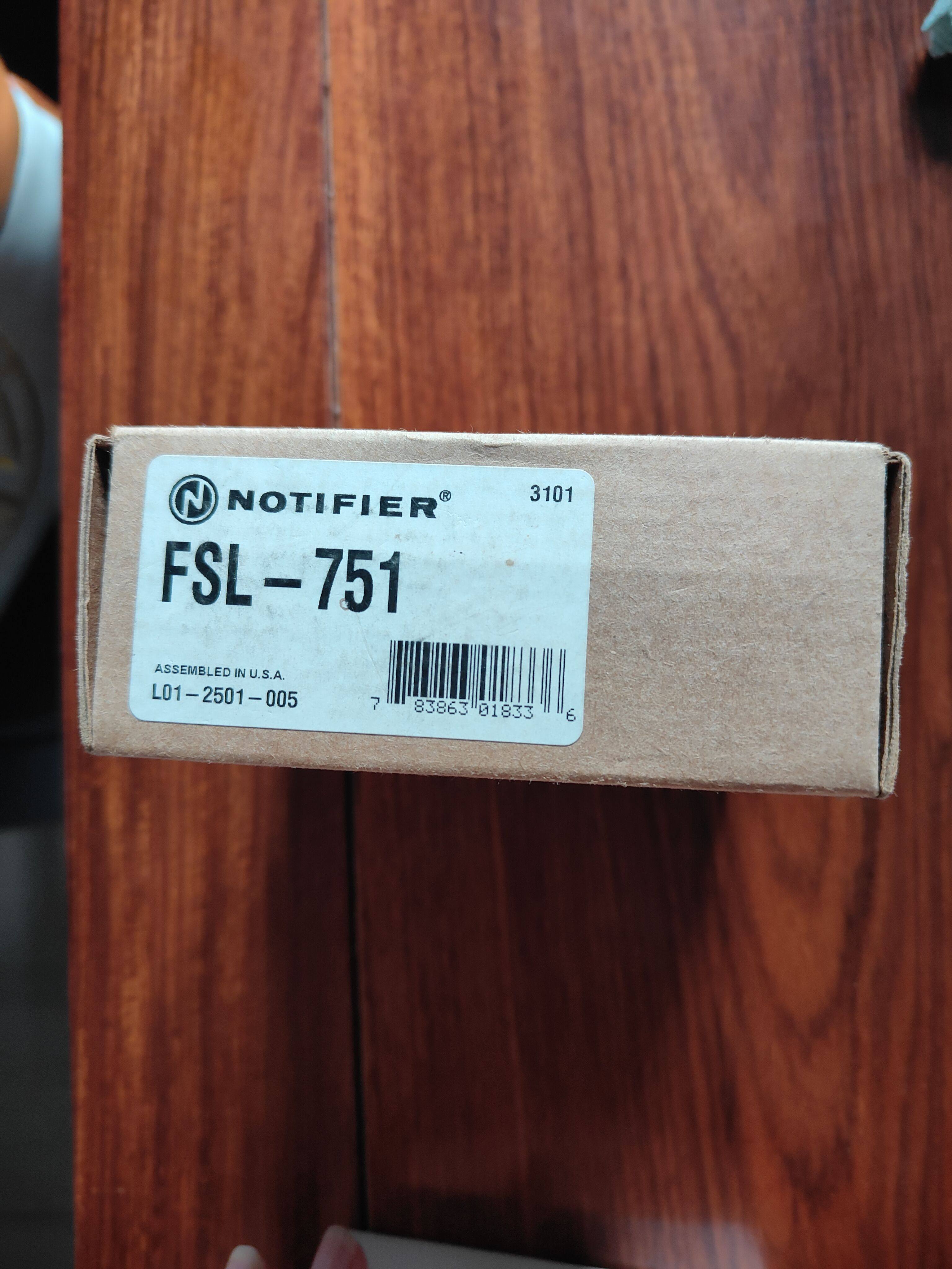 NOTIFIER诺帝菲尔FSL-751激光感烟探测器