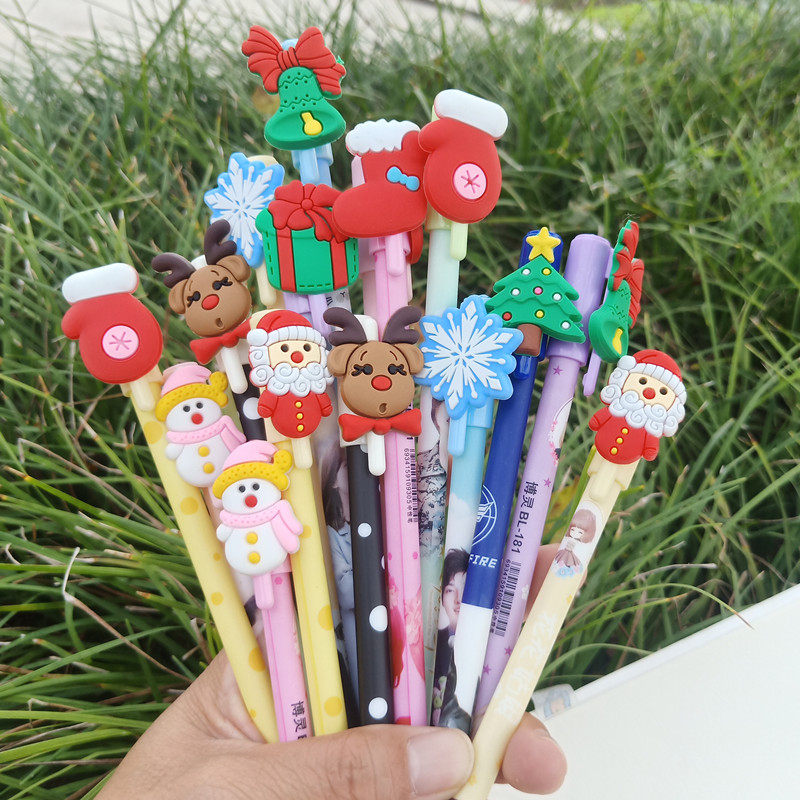 20 Christmas gifts Christmas pens adorable Santa Claus pens creative ...