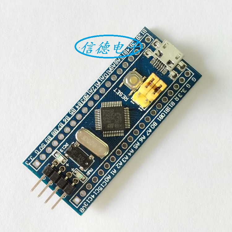 Купить Макетная плата Mcu Q38 Stm32f103c8t6最小系统板 单片机 核心板 Stm32 Arm в