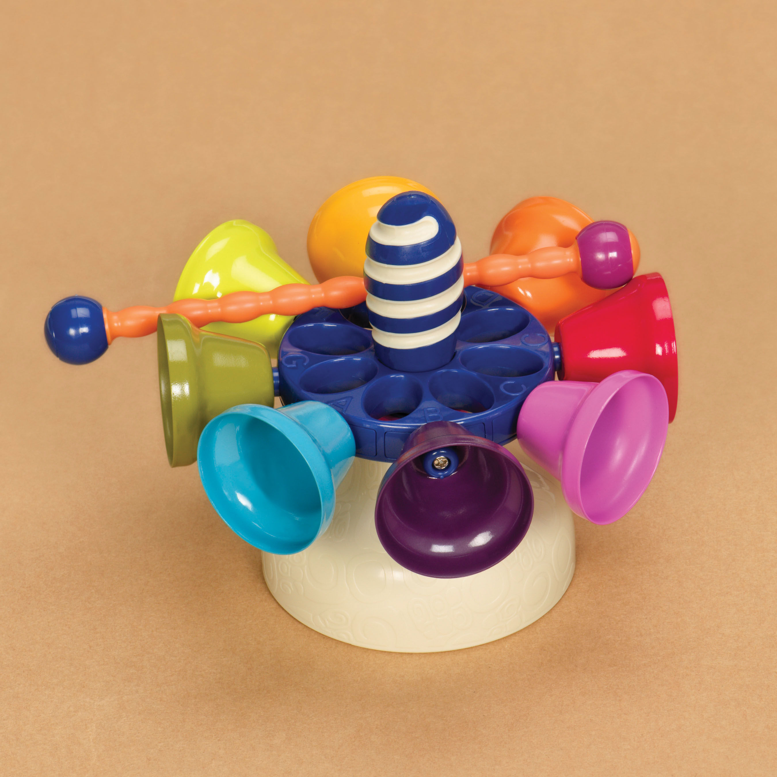 [USD 106.98] American b toys rotating Bell hand percussion musical toys ...