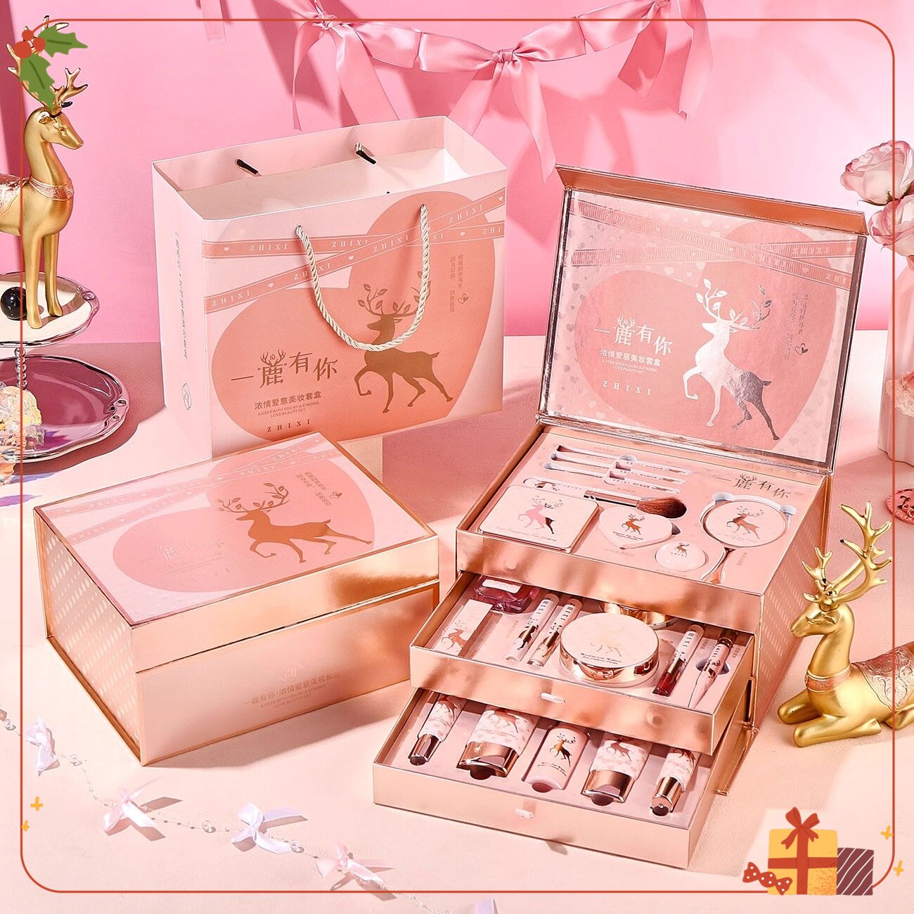 Valentine's day and birthday gift for her: "deer to my heart" chinese ...