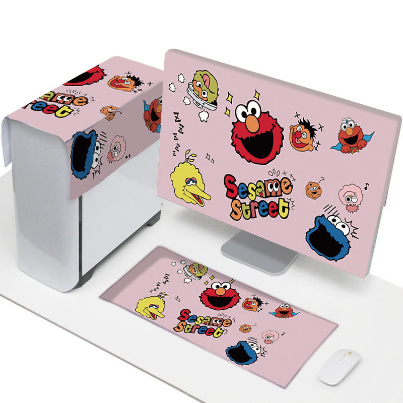 Computer dust cover desktop display cover cloth cute cloth cover cover ...