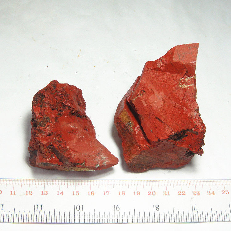 [USD 21.61] Natural Red Stone Raw Mineral Rock Specimen Geology ...