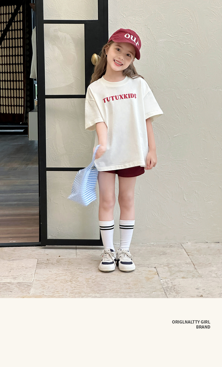 图图小象男女童装短袖T2025夏季新款休闲凉感纯棉T恤亲子女装上衣-阿里巴巴