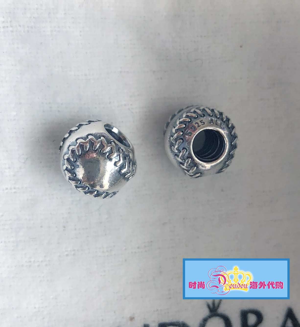 Spot Pandora Pandora discount 925 silver baseball beads 790969