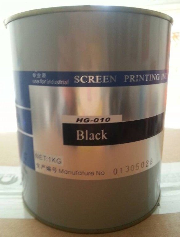 HBC HG series glass metal ink HG010 black with 13% tax