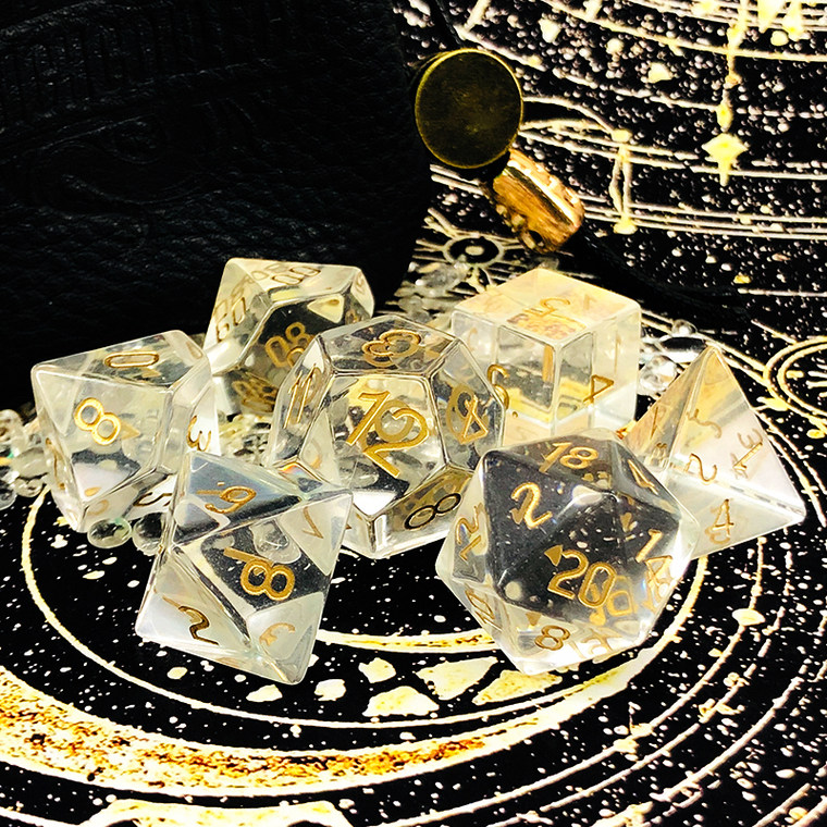 Dragon and dungeon dnd high transparent white crystal gem trpg cthulhu ...