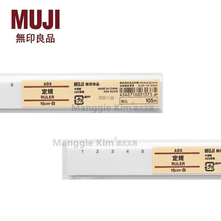 Foreign trade picking up japan's muji ruler transparent black and white ...
