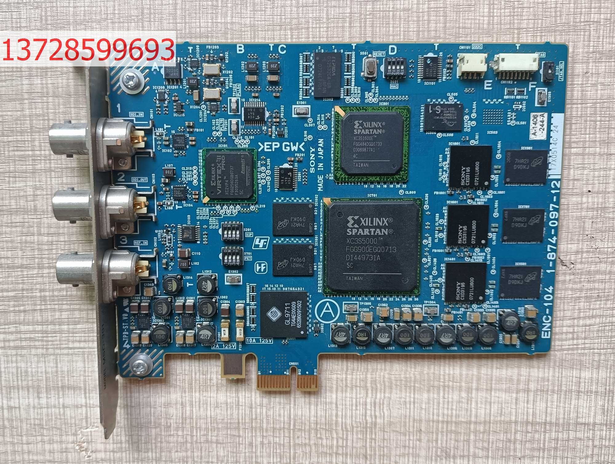 原装 SONY EP-GW ENC-104 1-874-097-12 MODEL MSQ-301 现货