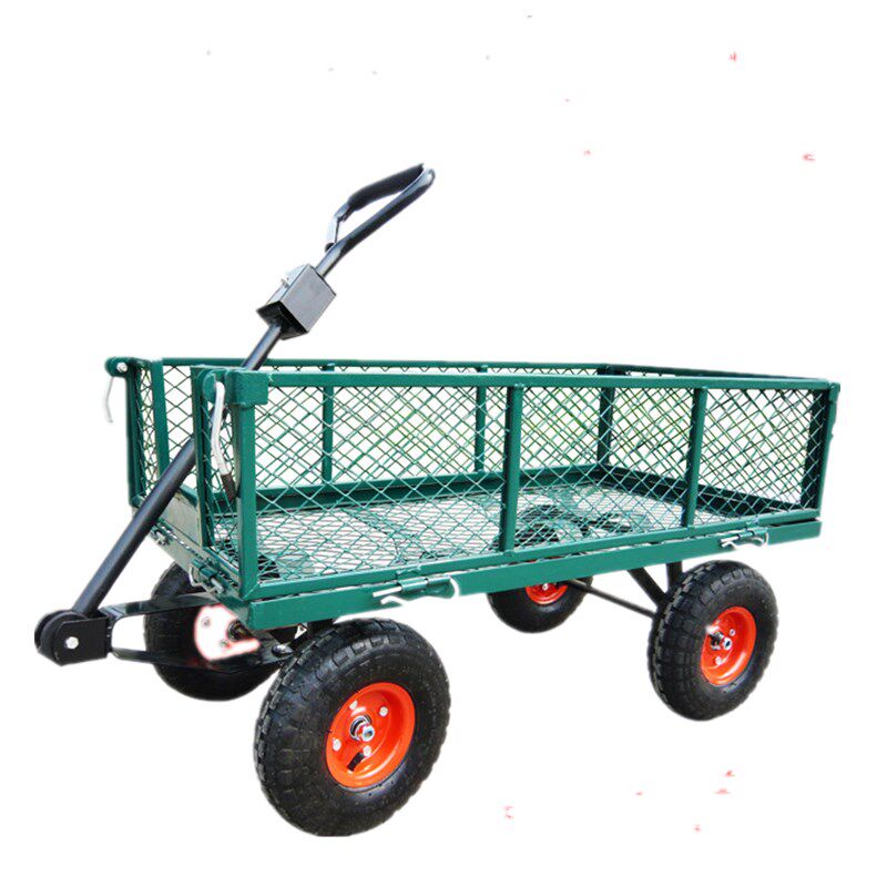 [USD 88.79] Four-wheeled cart folding and pulling the truck tiger car ...