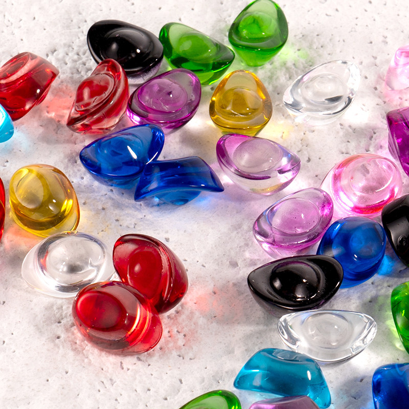 Crystal ingot ornaments wholesale color gold ingot home opening wedding ...