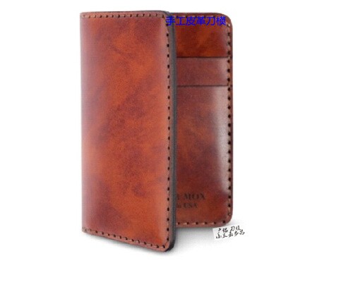 Handmade leather foldable card holder kb037, your new fashion favorite ...