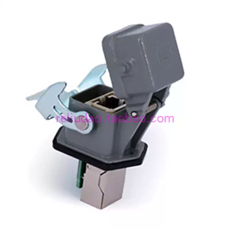 WAIN连接器H3A-BK-1L/W-MCV-RJ45-F网线母座1100033241092超5类新