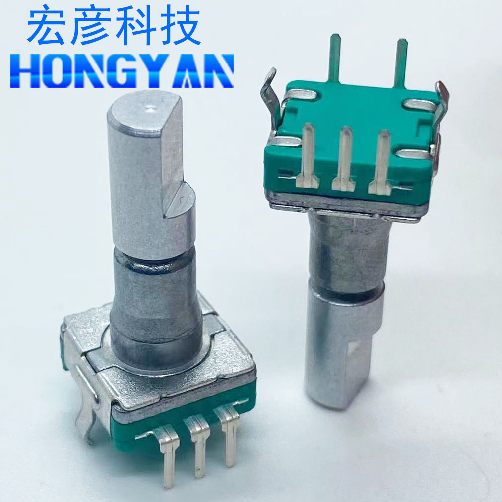 [USD 4.41] EC11 encoder with switch 360 degrees rotating incremental ...