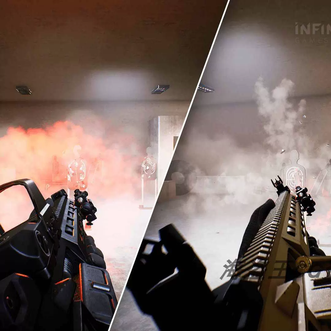 UE5.4真实突击步枪FPS射击模板Realistic Assault Rifle Template