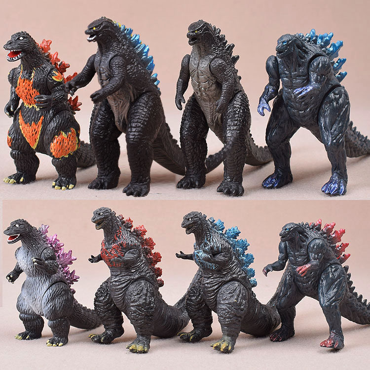 Buy Q version of 12 Godzilla blind box modeling hand-made Kidora doll ...