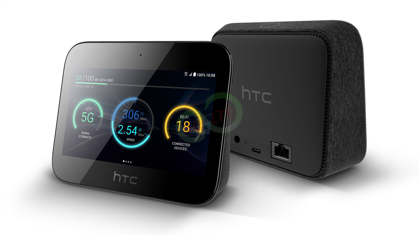 欧版HTC 5G Hub CPE：你的随身WiFi神器，随时随地享受高速上网！🚀-移动路由器-淘宝好物网