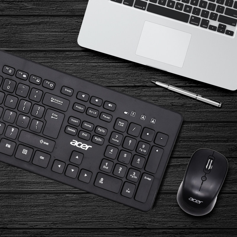 Acer Wireless Keyboard and mouse Set External notebook Office home ...