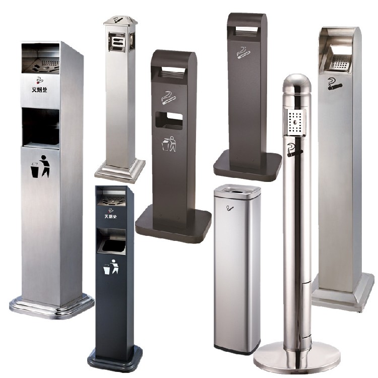 Smoking column Tobacco Bucket Vertical Tobacco Cylinders Stainless ...
