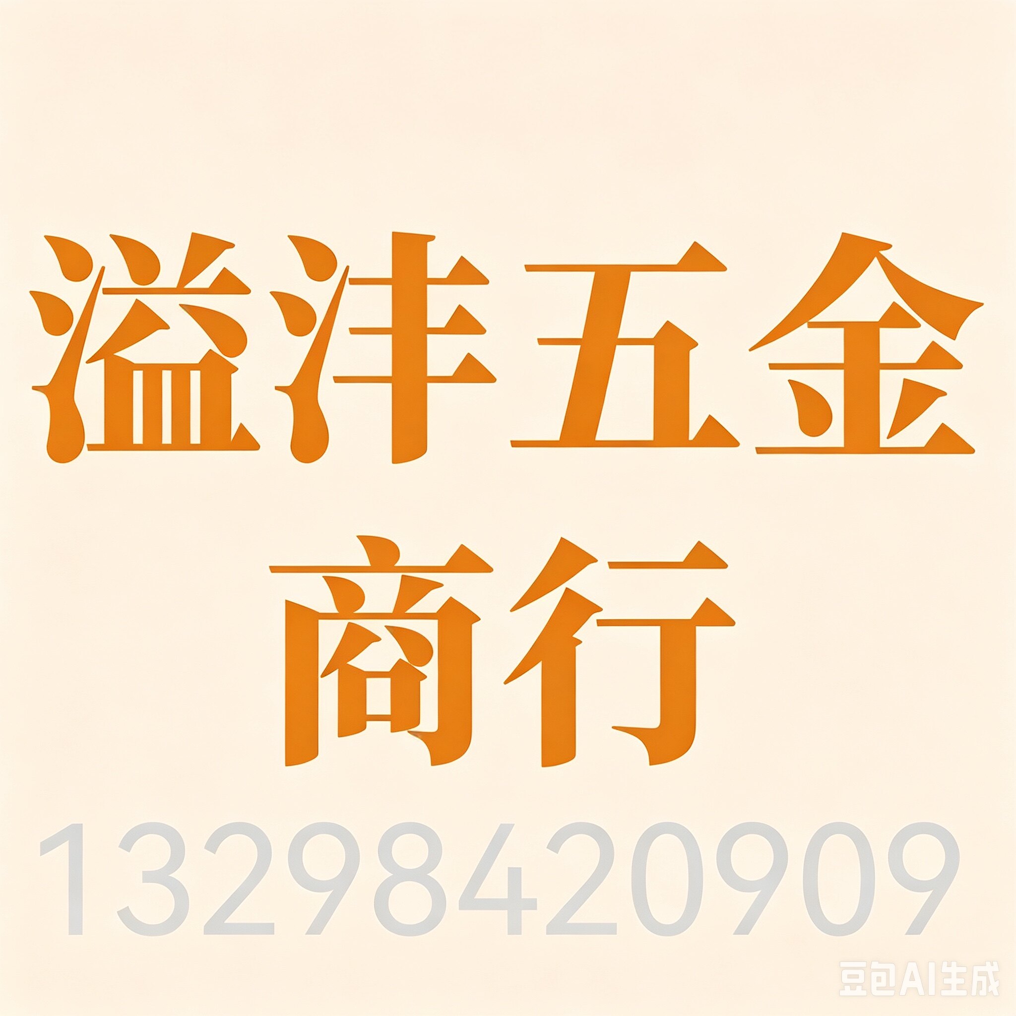 溢沣五金商行