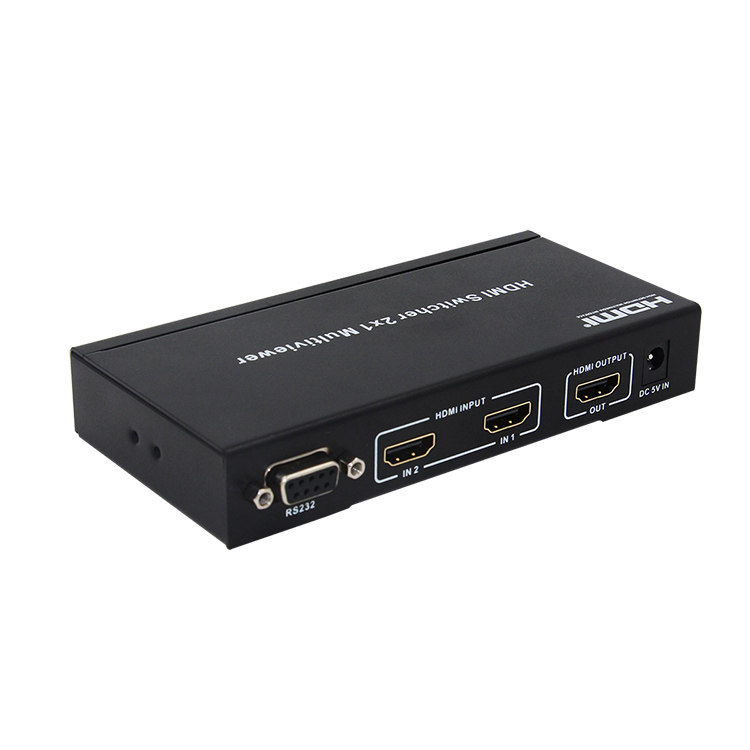 Hdmi2x1 seamless switcher: two-screen splitter, easily realize 2-way ...