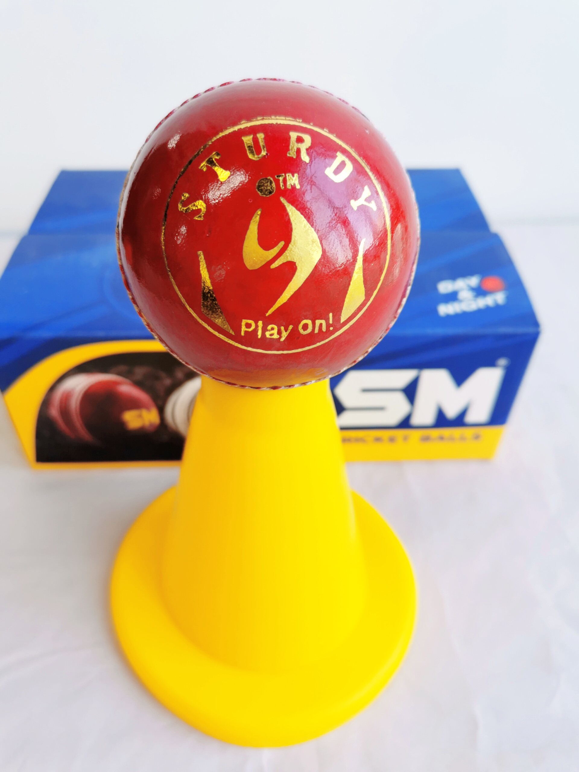 🔥 Red durable practice ball, a must-have tool for practicing! cricket ...