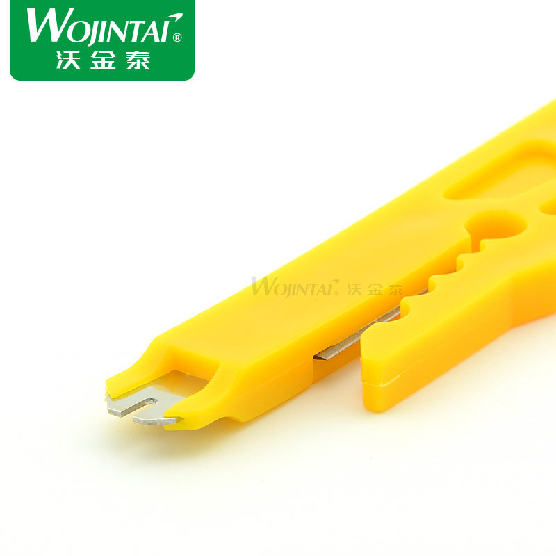 [USD 4.22] Small stripper threading tool threader cable knife telephone ...