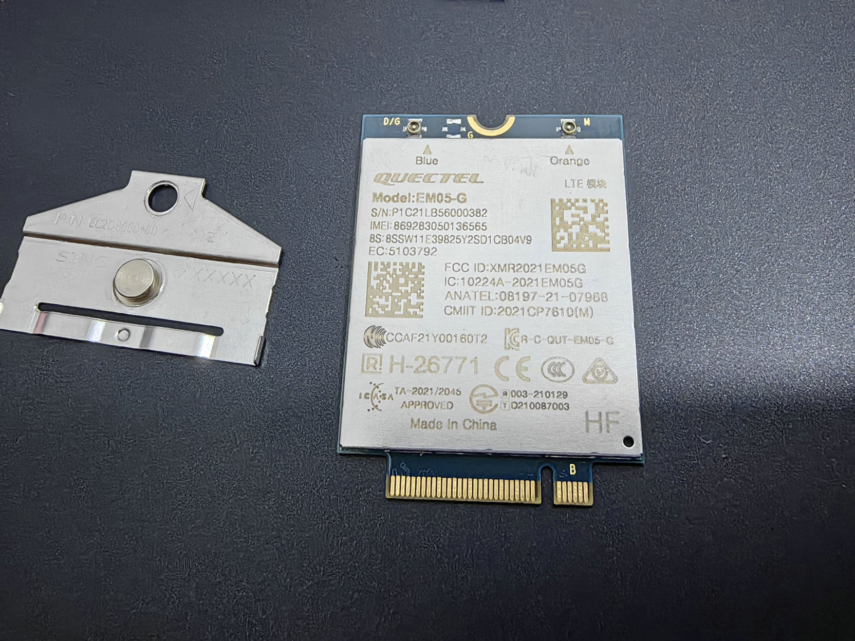 Lenovo ThinkPad T14 P14S Gen3 Original Antenna Card Tray Em05-G 4g ...