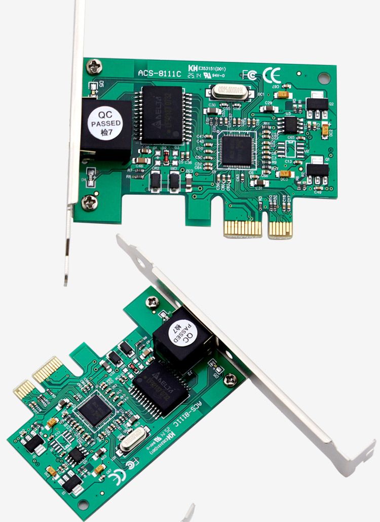 PCI-E独立网卡PCI-E台式机 家用千兆有线网卡-阿里巴巴